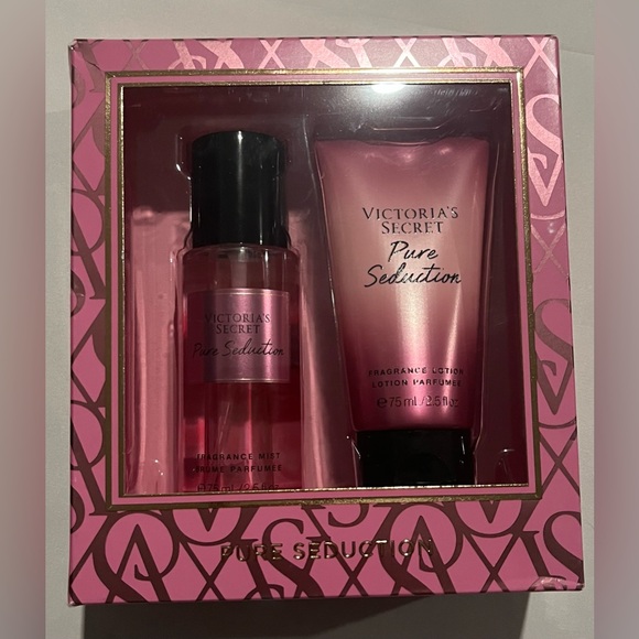 Victoria's Secret | Skincare | Nwt Victorias Secret Body Fragrance Mist Lotion Duo Gift Set Pure ...